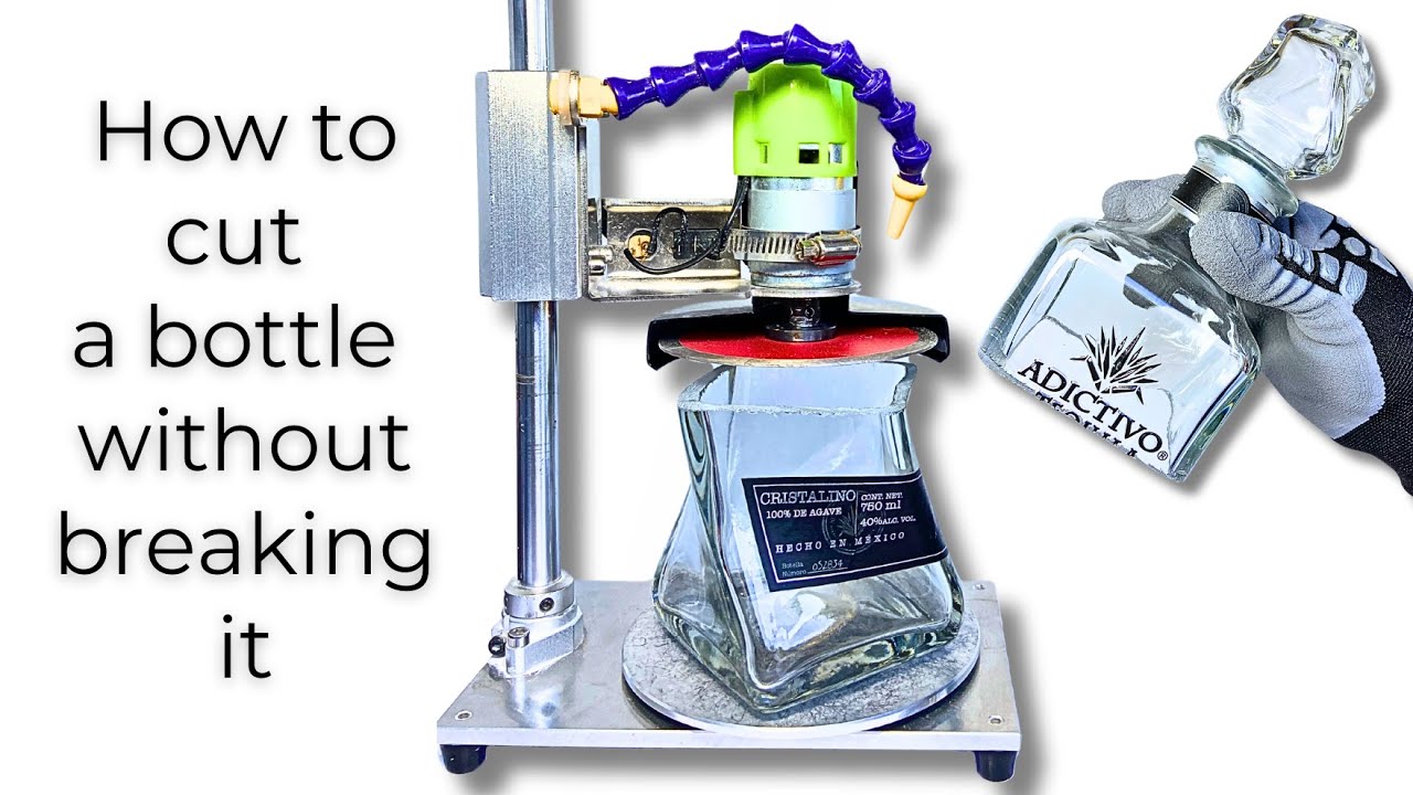 How To Cut A Bottle Without Breaking It - YouTube