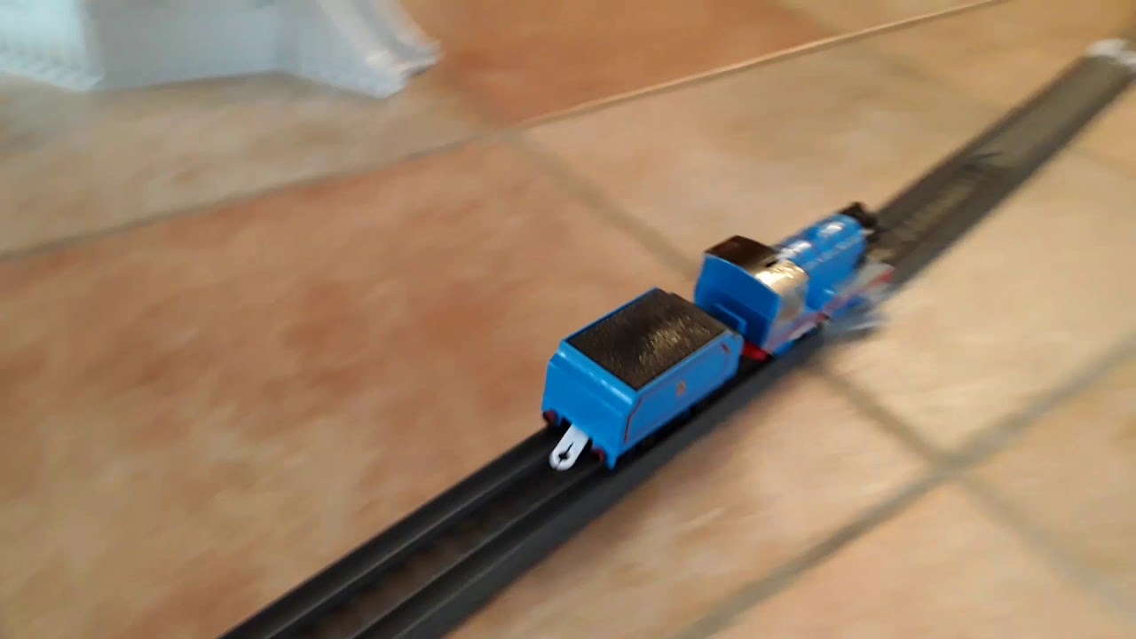 Updated plarail Edward on new layout - YouTube