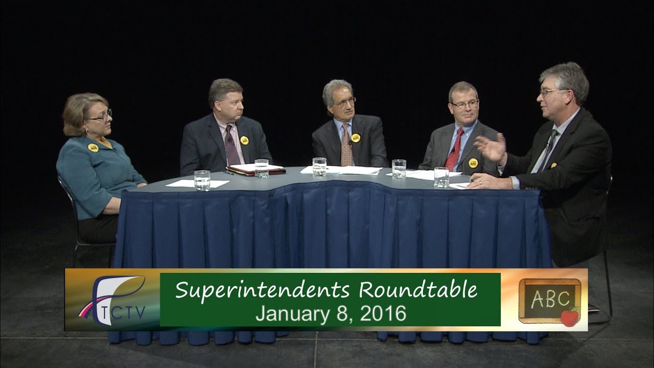 Superintendent's Roundtable - January 2016 - YouTube
