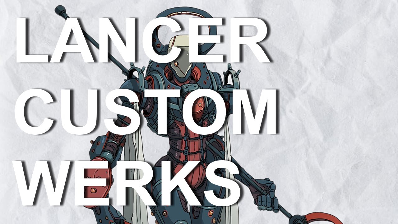 Lancer Custom Werks, a Lancer Builds Review Series, Episode 11: Black ...
