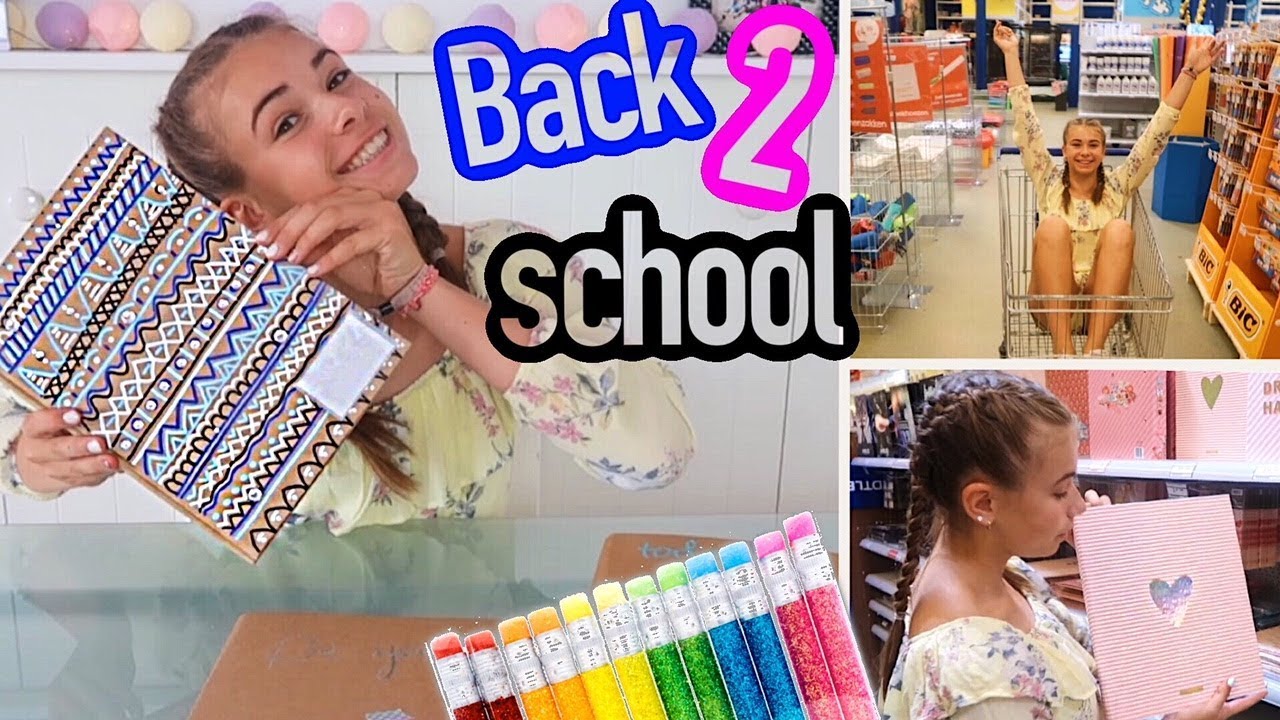 BACK TO SCHOOL SPULLEN PIMPEN & SHOPPEN! - YouTube