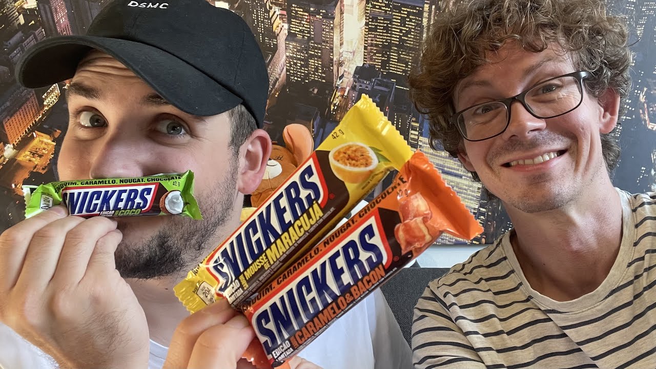 Snickers Carmelo & Bacon, Mousse de Maracuja und Coco bzw. Kokos im ...