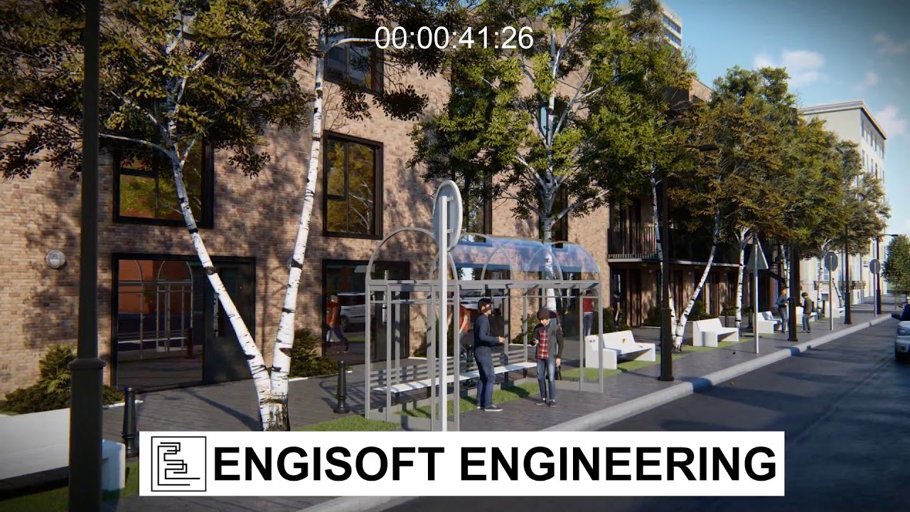 Engisoft Engineering walkthrough animation Project - YouTube