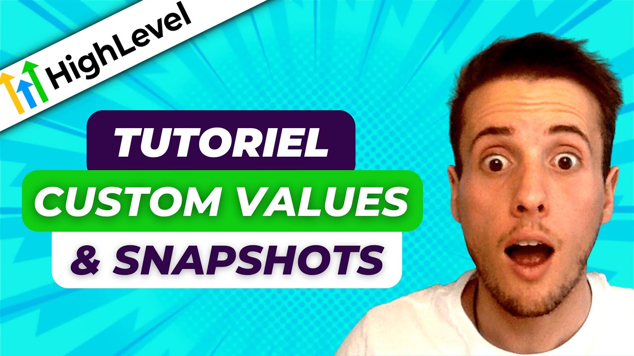 Tuto High Level - Snapshots & Custom Values - YouTube