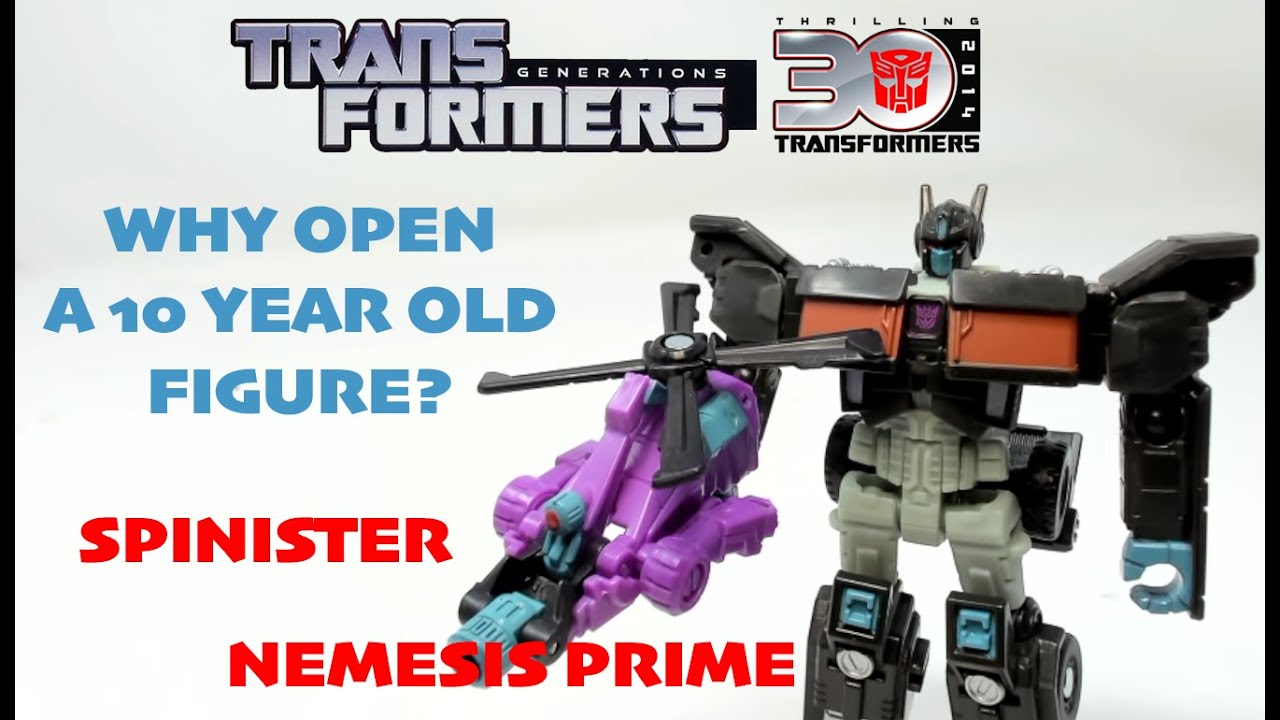 UNBOXING AND TRANSFORMATION OF TRANSFORMERS GENERATIONS THRILLING 30 ...
