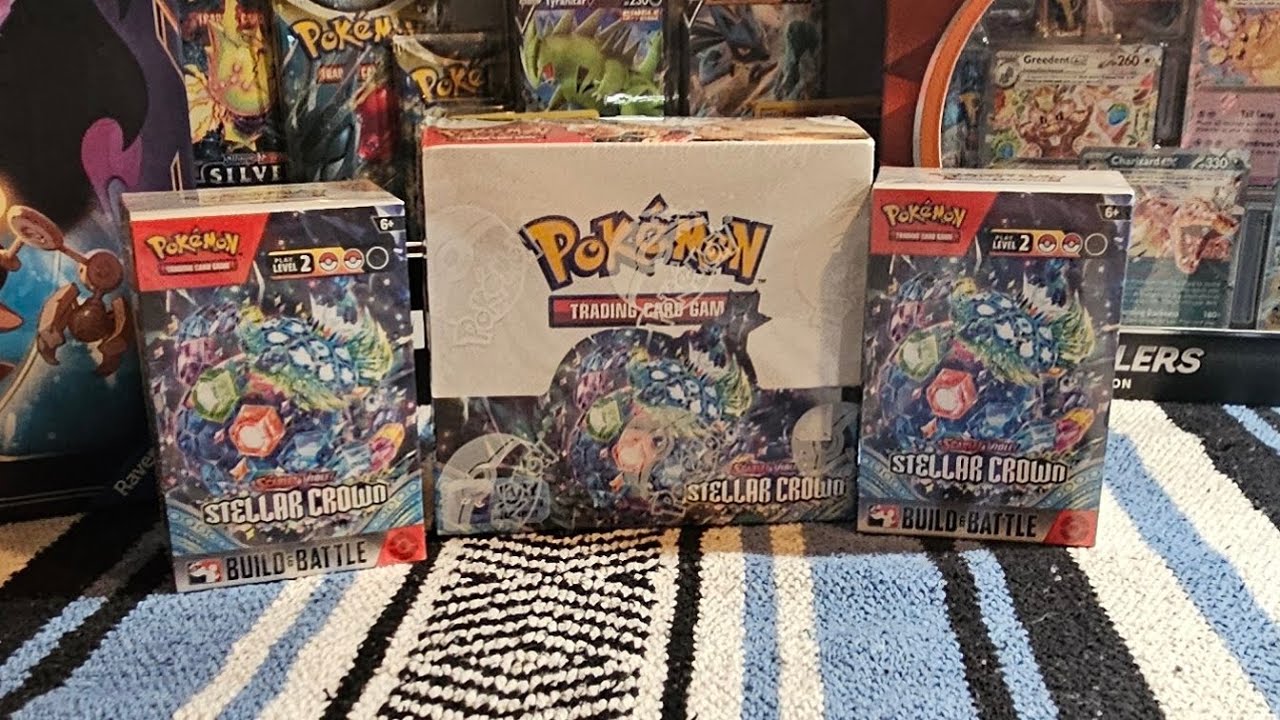 Stellar Crown with Momma and Papa Spocat! trapagos ex, gold,squirtle ...