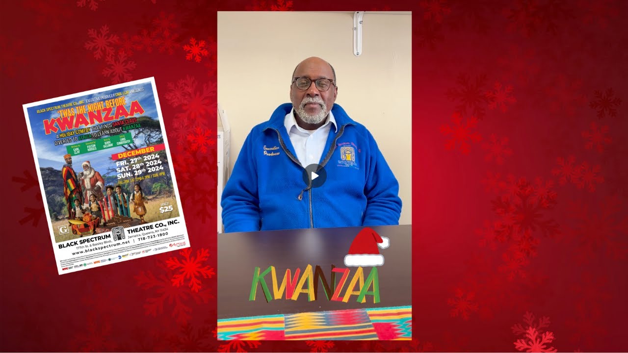 Exclusive Interview With 'Twas the Night Before Kwanzaa Playwright Carl ...