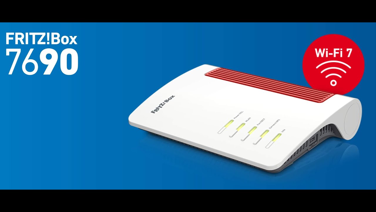 AVM FRITZ!Box 7690 Unboxing - YouTube