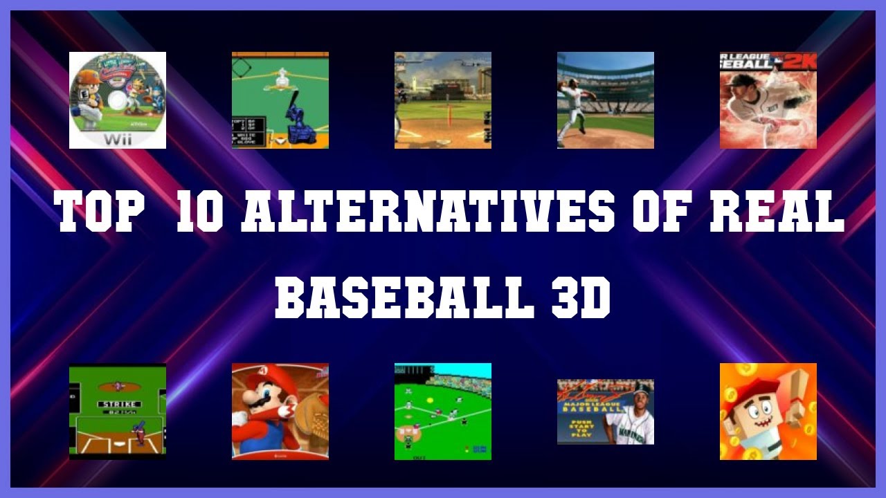 Real Baseball 3D | Top 14 Alternatives of Real Baseball 3D - YouTube