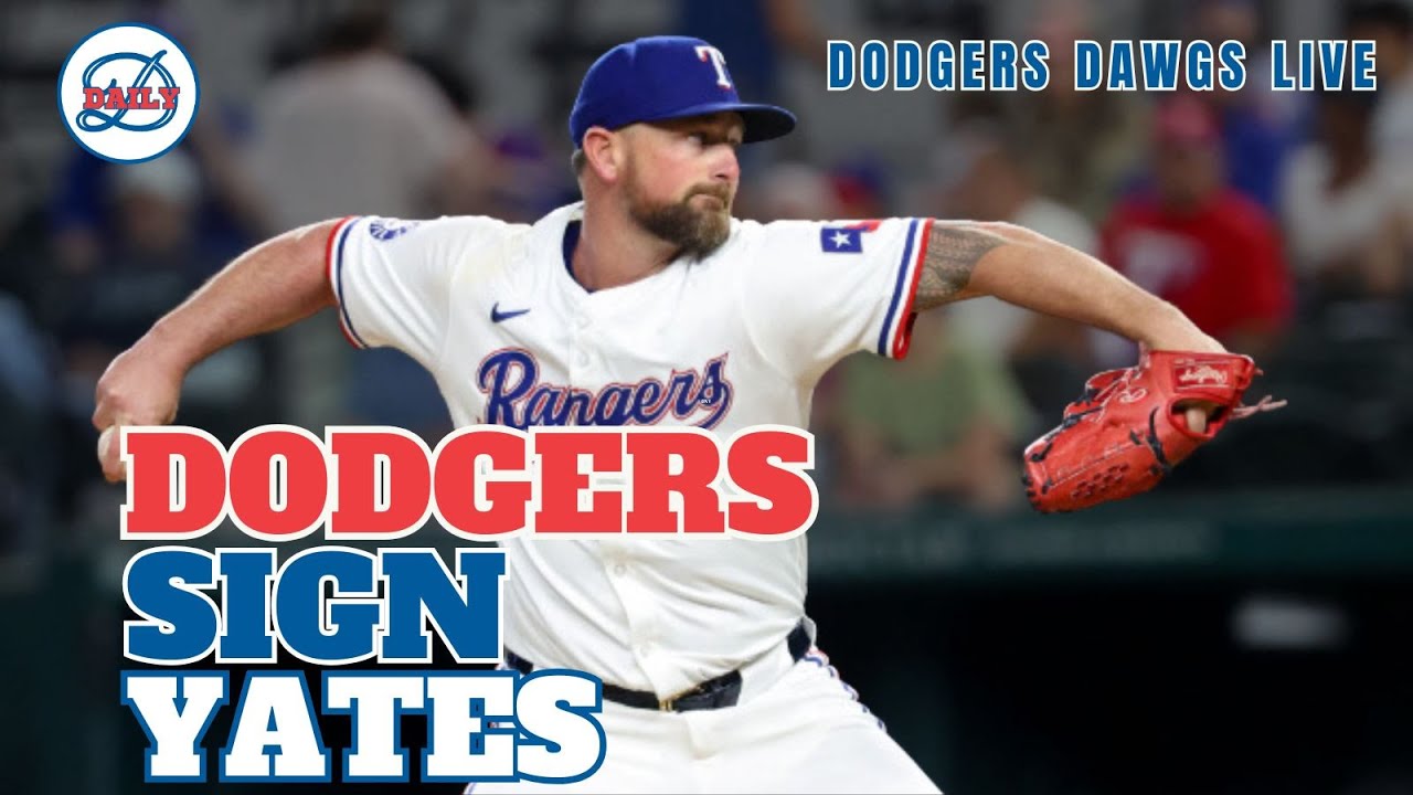 Dodgers Dawgs Live: Kirby Yates is the Latest - YouTube