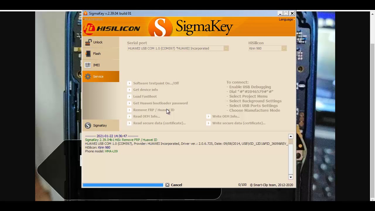 FRP Huawei Mate 20 HMA-L09 sigmakey free tetpoint - YouTube