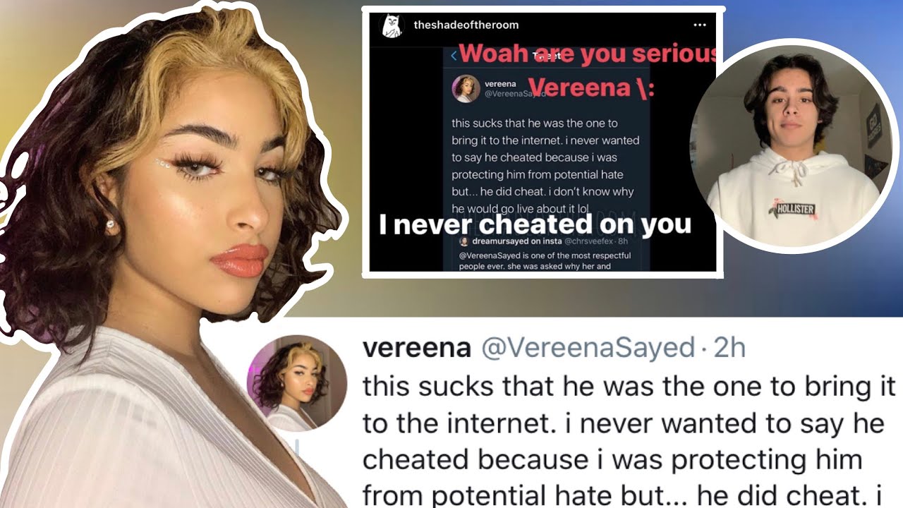 Vereena Sayed’s ex boyfriend cheated on her? - YouTube
