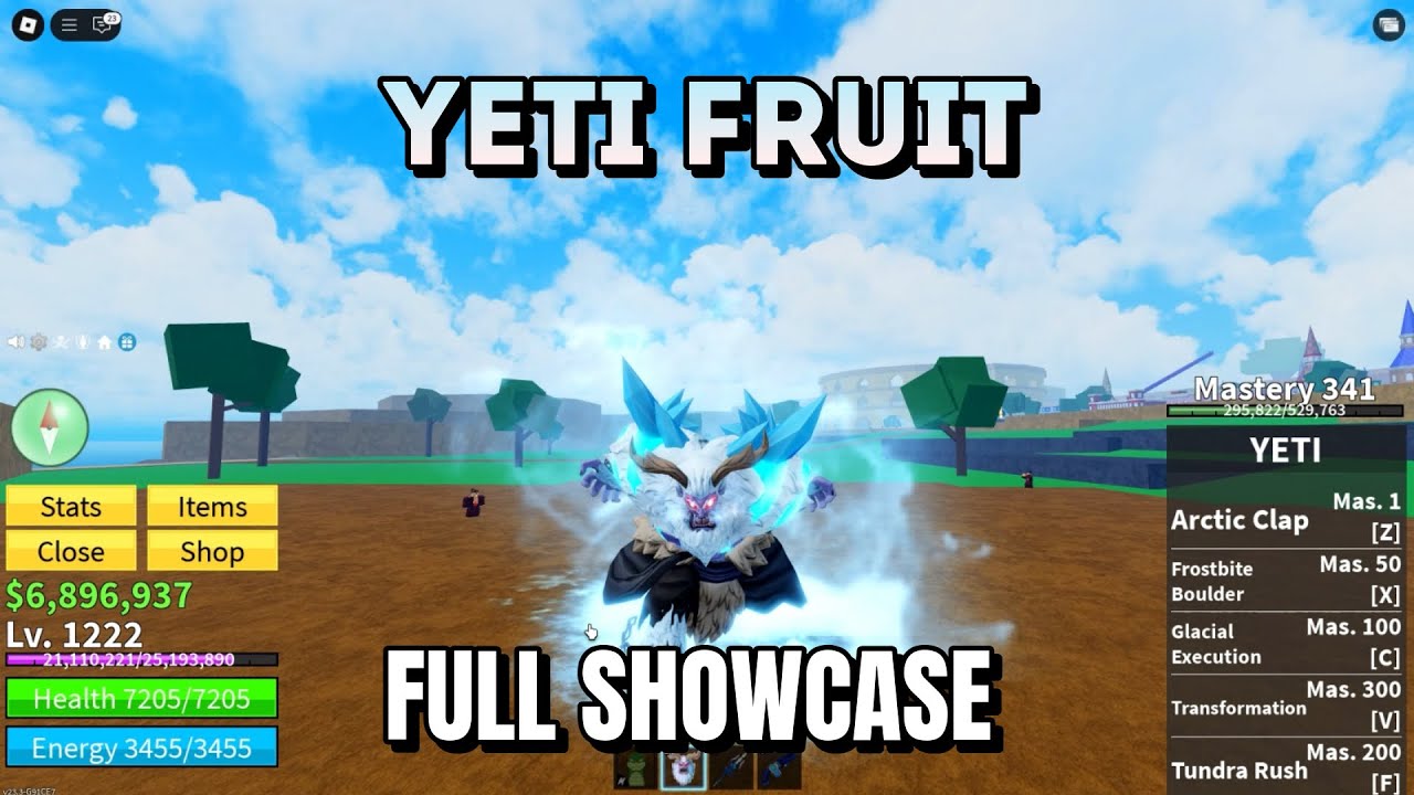 Blox Fruits: Yeti Fruit Full Showcase - All Skills and Abilities ...