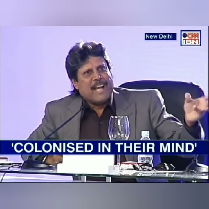 Savage reply by kapil dev - YouTube