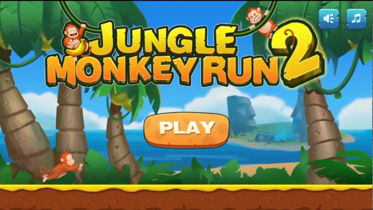 Jungle Monkey Run 2 1 to 5 - YouTube