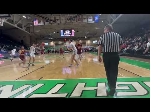 End of 1st Quarter. Indians 17. Spoilers 13. Ron McKay with the save ...