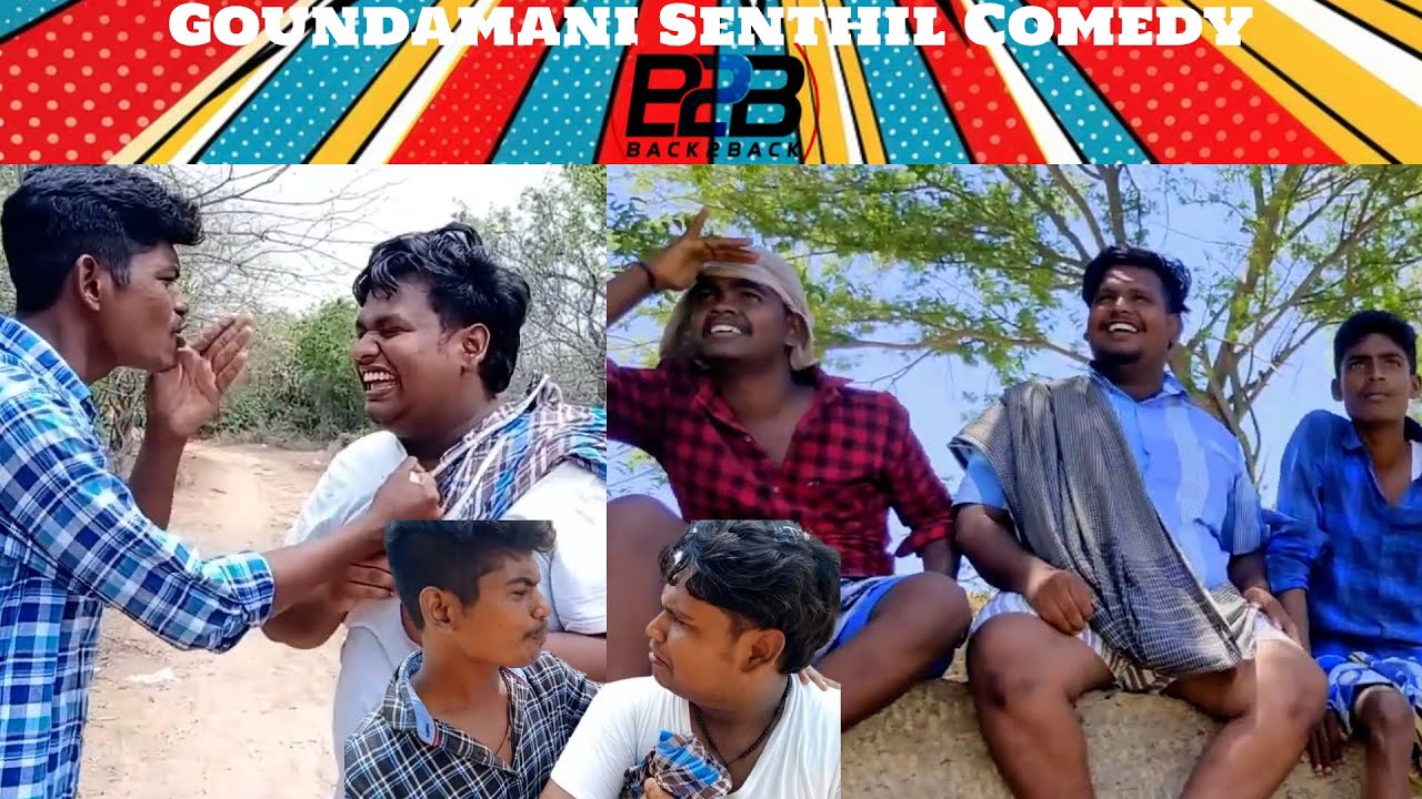 Gowndamani senthil Comedy Back to Back | Gowndamani senthil Comedy Reacreation | #Comedy | #DC ...