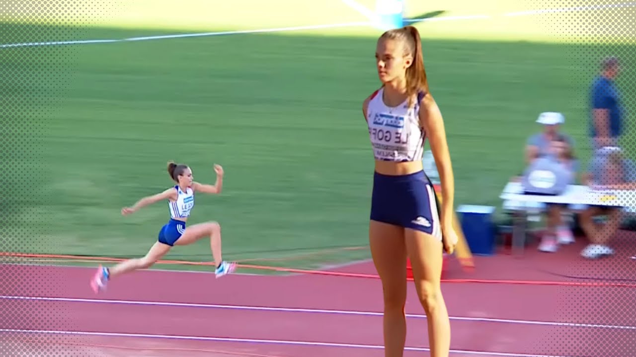 Jeanne LE GOFF Women's Triple Jump Final European Athletics U18 ...