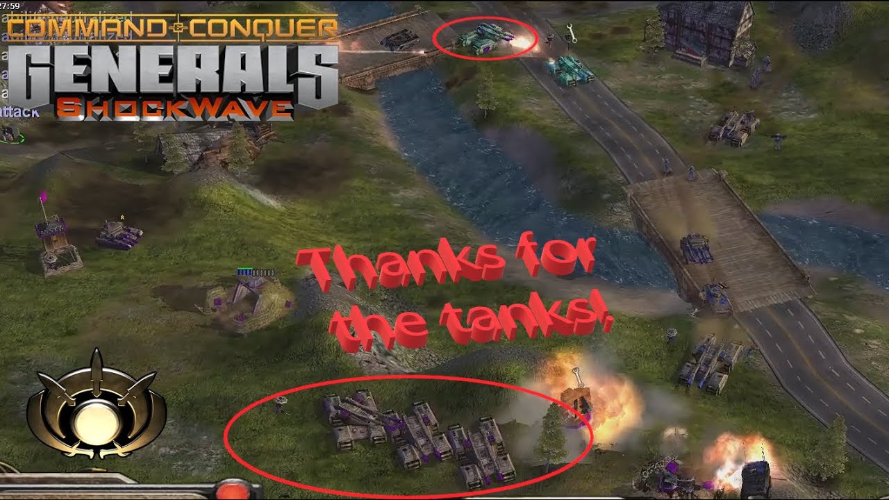 Generals: Shockwave - Keep those tanks coming, tanks! - YouTube