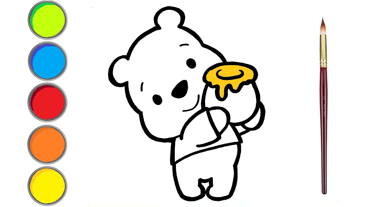 How To Draw Baby Winnie The Pooh