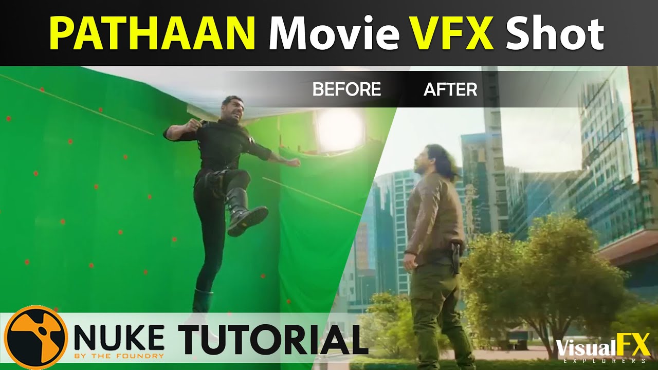 Nuke Compositing Pathaan VFX Shot | VisualFX_Explorers - YouTube