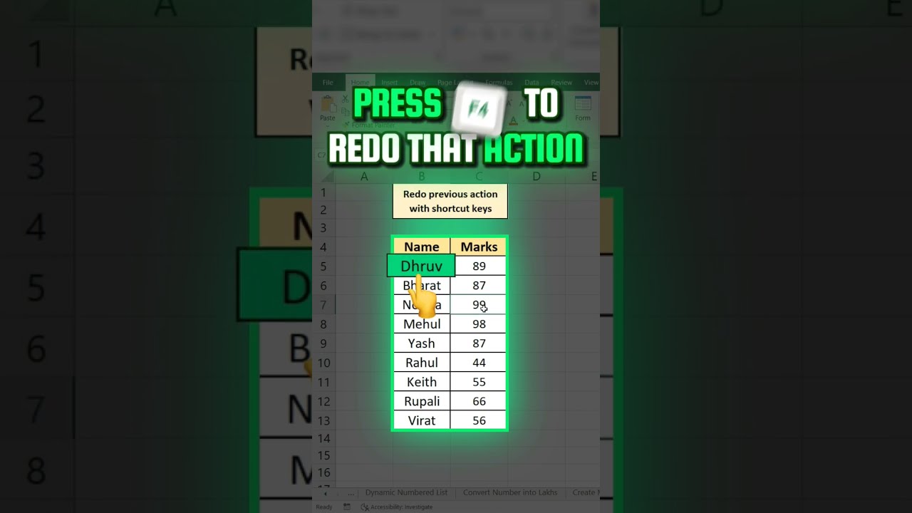 Mastering Excel Learn How To Repeat Your Last Action Quickly Mastering Excel Learn How To Repeat Your Last Action Quickly