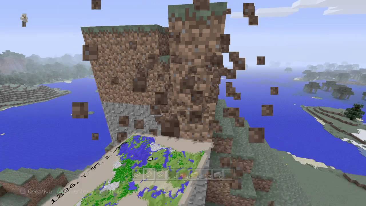 Minecraft: ps4 Xbox one seed showcase- 3 witch huts, 3 villages, desert ...