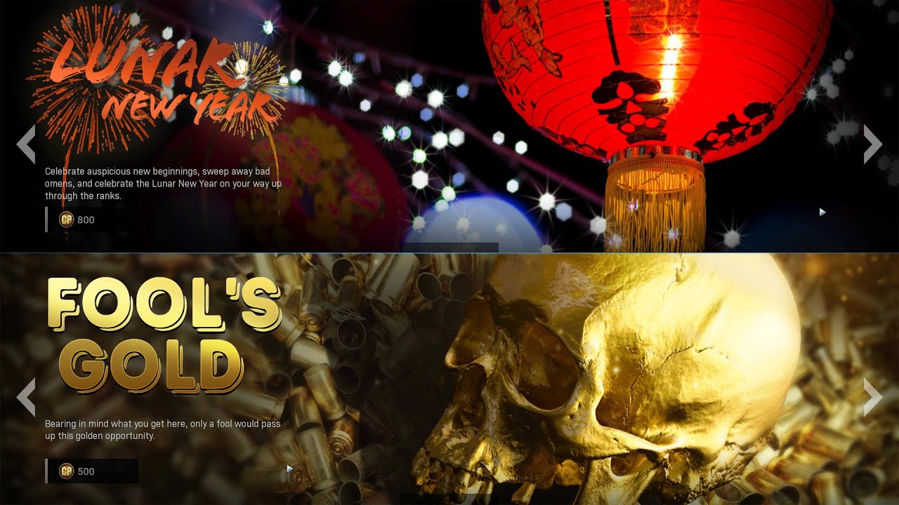 Call of Duty Modern Warfare/COD MW 19 Store Update - Lunar New Year ...