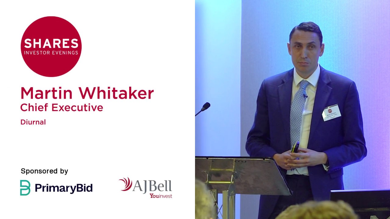Martin Whitaker, CEO - Diurnal (DNL) - YouTube