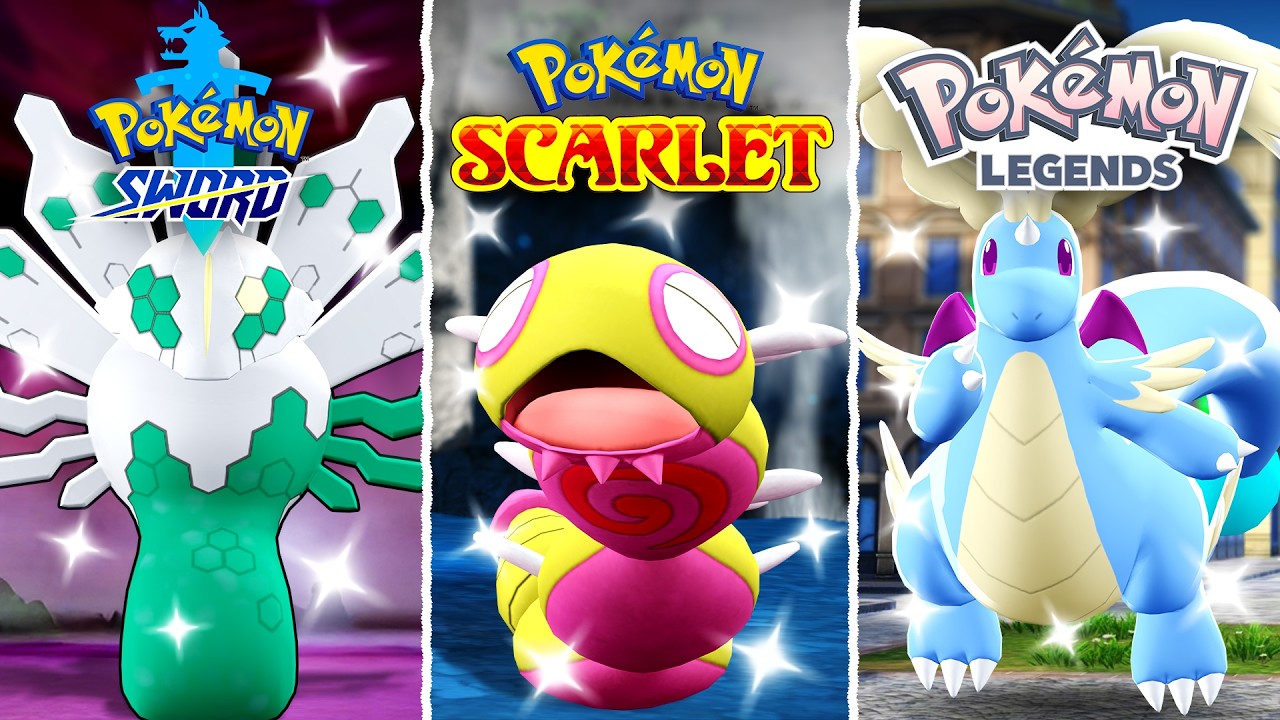 Every Shiny Pokémon I Caught in 2025! - YouTube