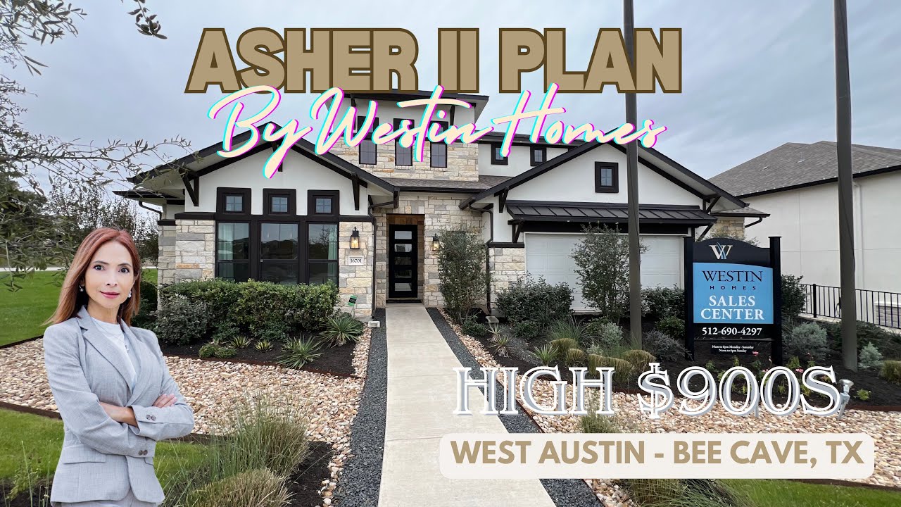 Luxury Home Tour in Provence, Austin, Texas - The Asher Plan by Westin ...
