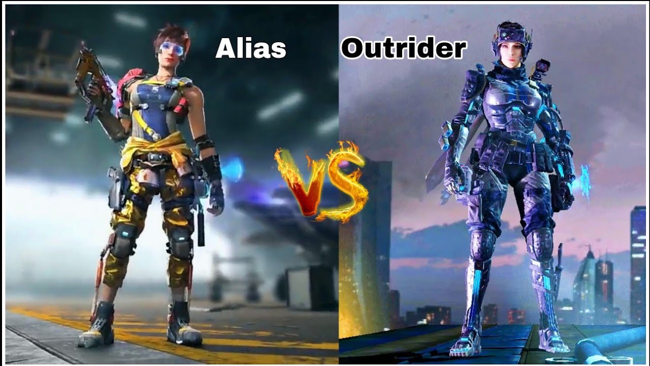 Codm Legendary alias vs legendary outrider | Season 6 legendary alias ...