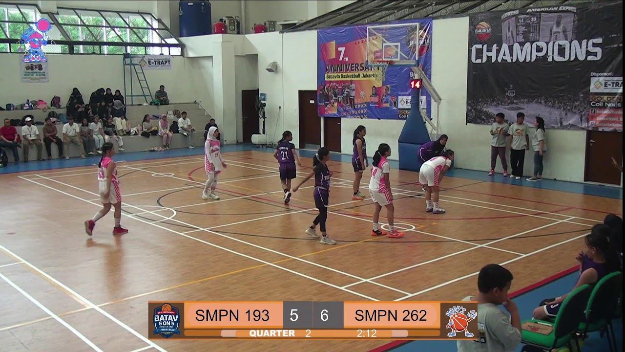 [BATAV CUP 2025] GAME 16 | SMP PUTRI Pool Y - SMPN 193 vs SMPN 262 ...