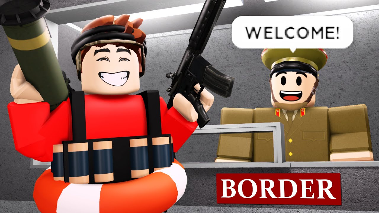 THE CORRUPT ROBLOX BORDER.. - YouTube