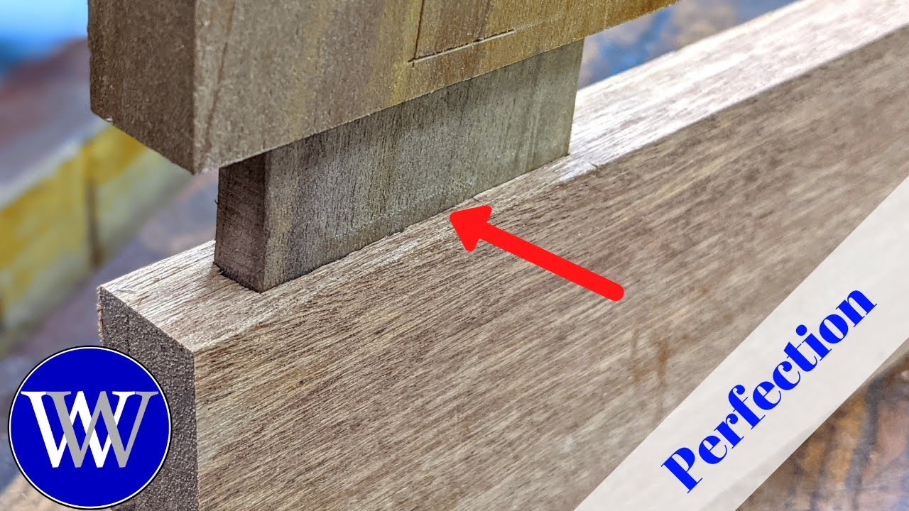Less Than one Tips To Cut Perfect Mortise - YouTube