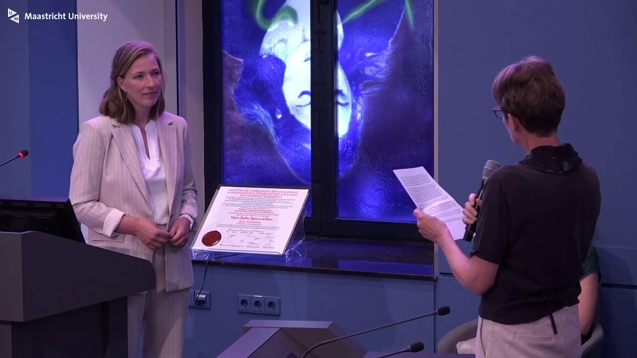 Phd Defence of Marion Daniëlle Driessen-Willems - YouTube