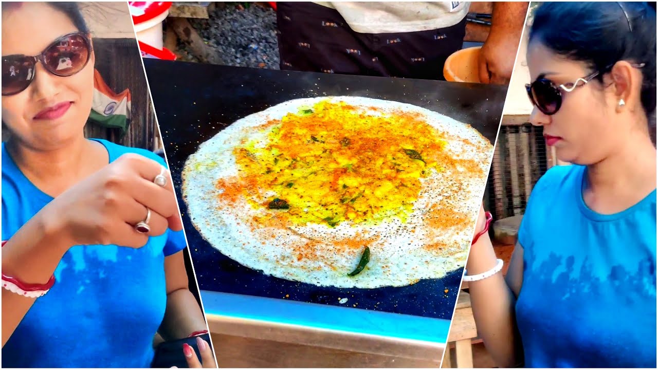 MUST VISIT STREET FOOD IN PUDUCHERRY l Breakfast Time - YouTube