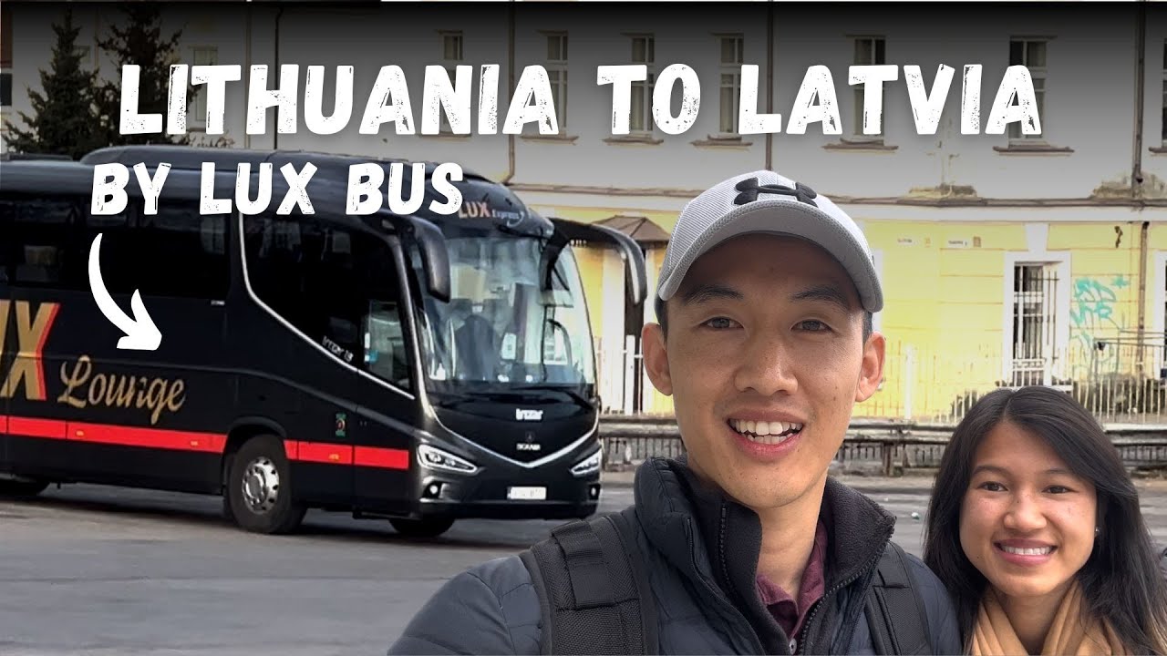 Lux Express Bus To Riga (Self-Guided Tour Around Riga, Latvia) // Vlog ...
