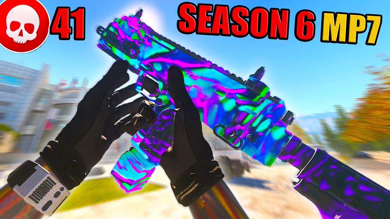WARZONE 2 SEASON 6 MP7 META LOADOUT! - 41 KILLS ON VONDEL! - YouTube