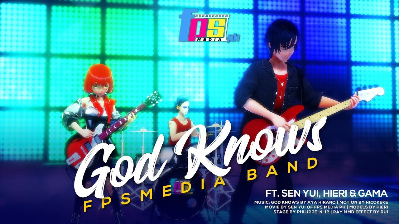 God Knows FPSMedia Band | MMD - YouTube