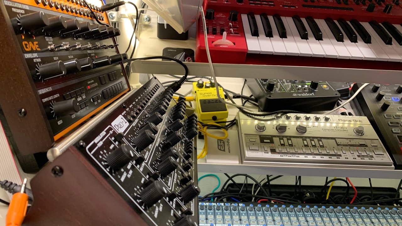 Strategy (Behringer Pro-1 Crave MS-101 RD-8 Korg MS20 mini Octatrack) - YouTube