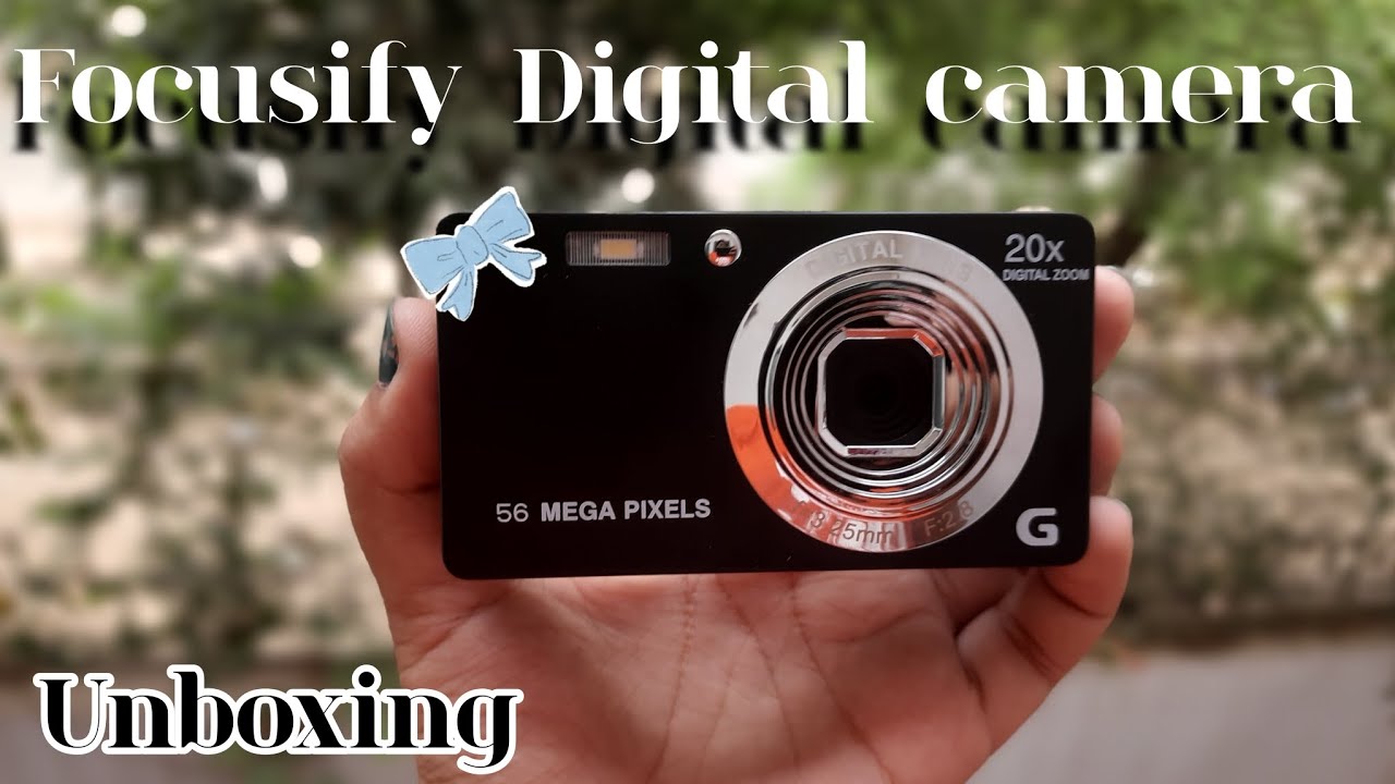 Unboxing focusify digital camera 📸 🌟🌟 #digitalcamera #unboxing - YouTube