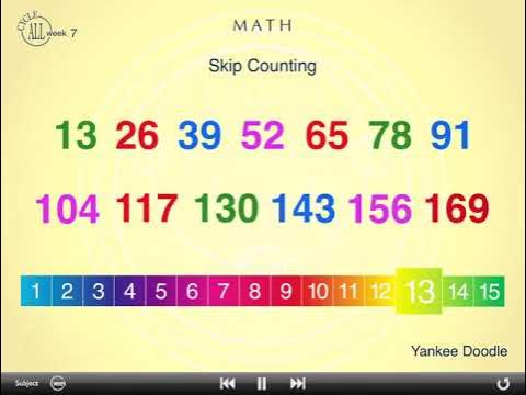 Skip Counting 13's - YouTube