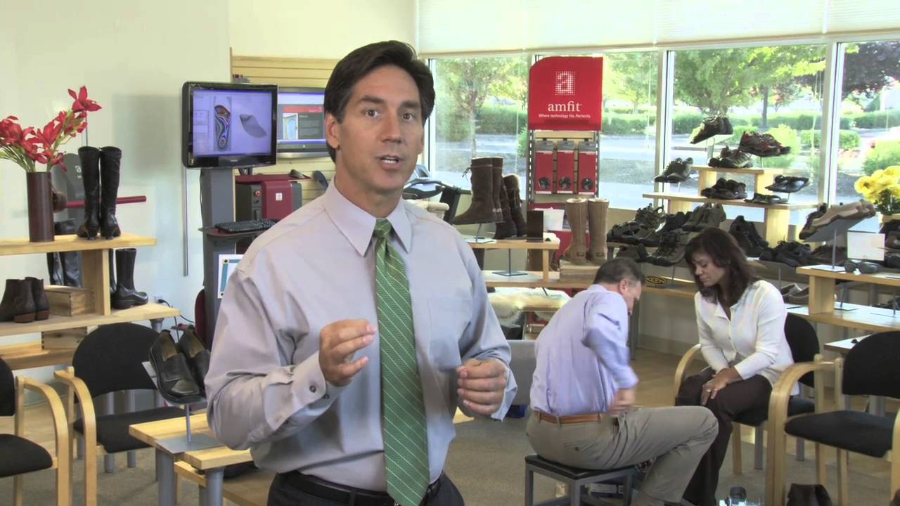 Amfit Custom Foot Orthotics - YouTube