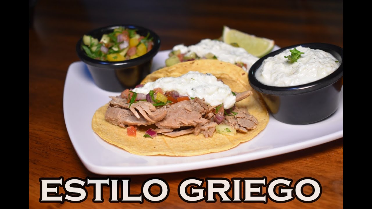 TACOS Gyros de CORDERO al estilo GRIEGO I Gastronomía Regional - YouTube