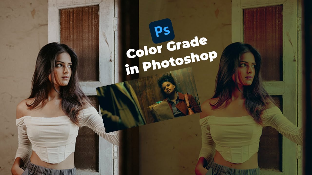 Simple Way To Apply a Cinematic Color Grade in Photoshop! | Steal the Color Grading from Any ...