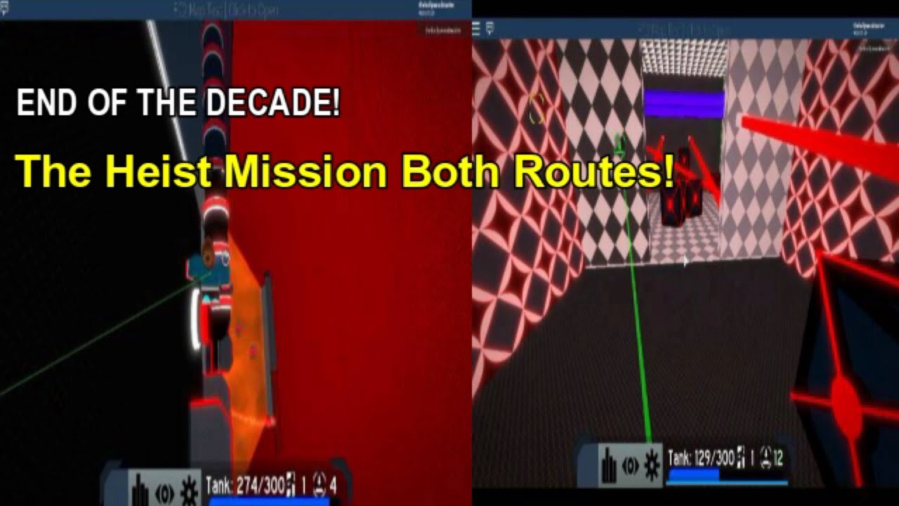END OF THE DECADE! The Heist Mission (Crazy) (Both Routes! - YouTube