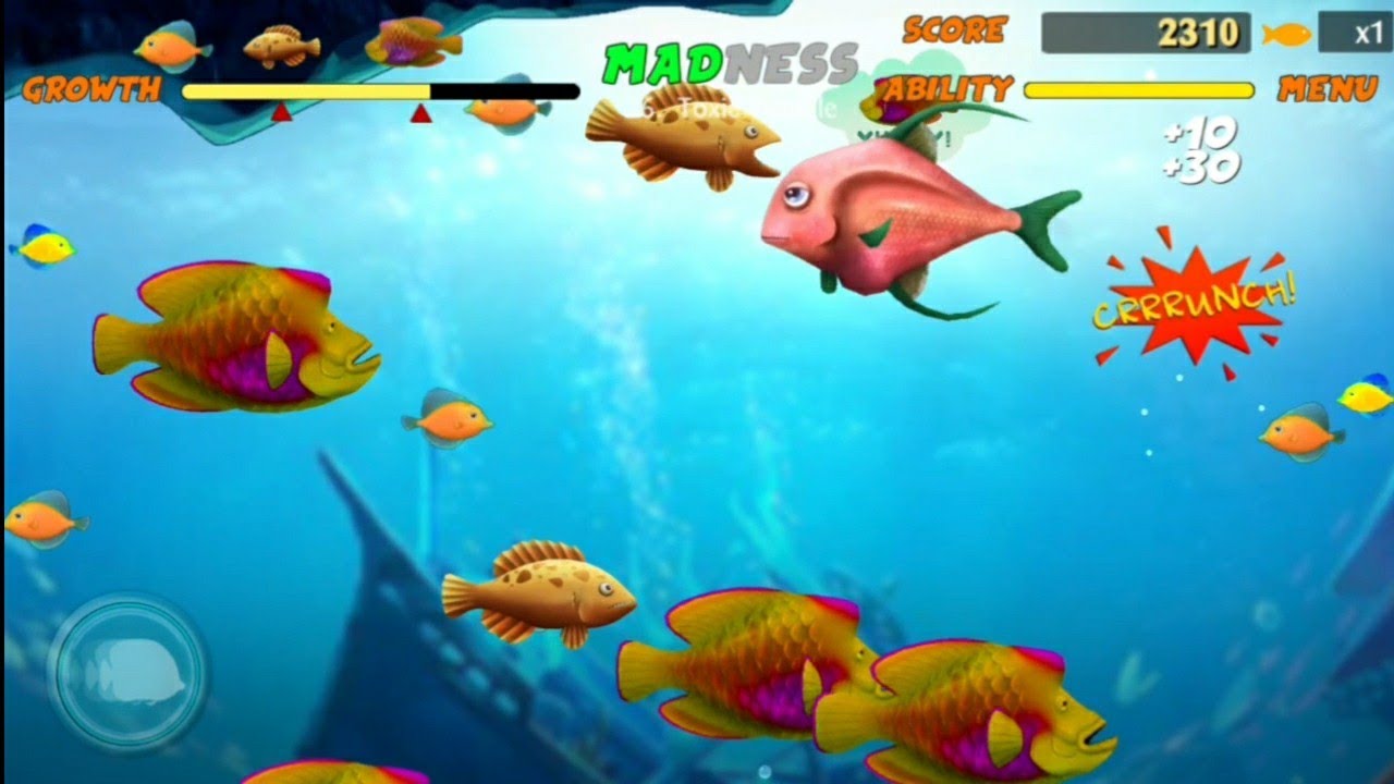 Fish Game, Let Me EAT 2, Small Fish Eat Big Fish Levels 20, 21, 22 ...