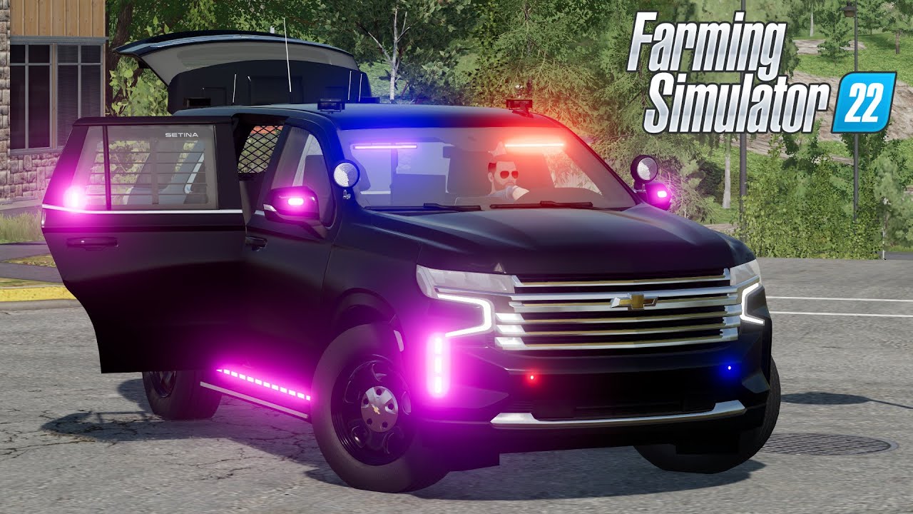 FS22 - PATROLLING THE CITY w/ Chevrolet Tahoe - POLICE Car mod for ...