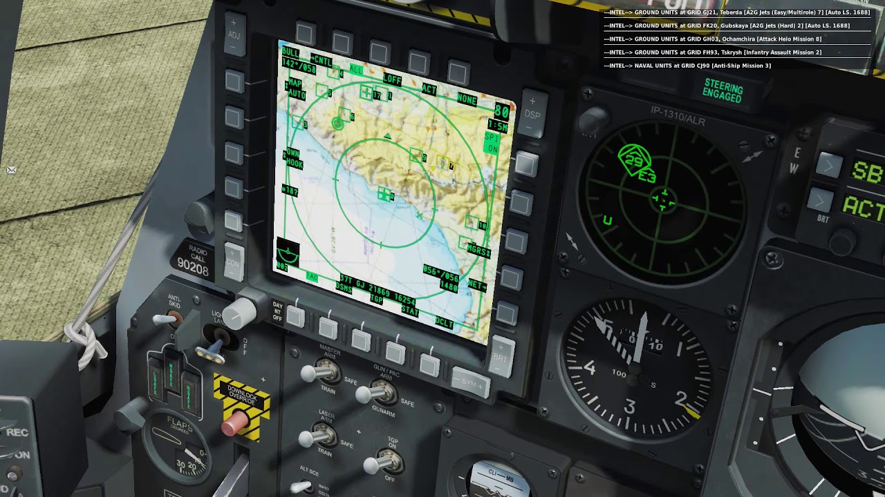 DCS A-10C Warthog:Startup/CDU/JTAC/Maverick/GBU 12/GBU 38 - YouTube